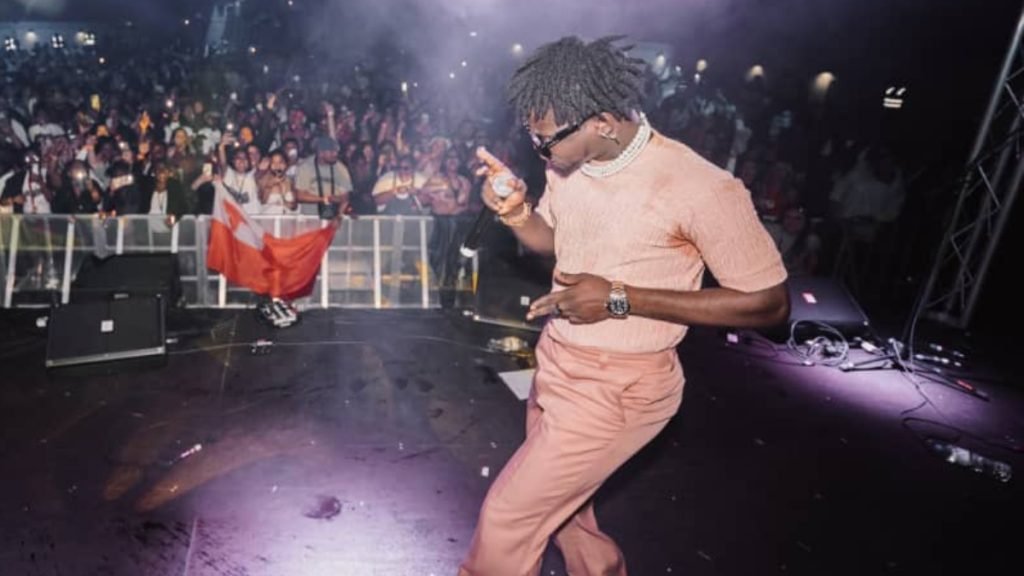 Thousands jam with Kuami Eugene at 2022 Nesian Festival in New Zealand ...