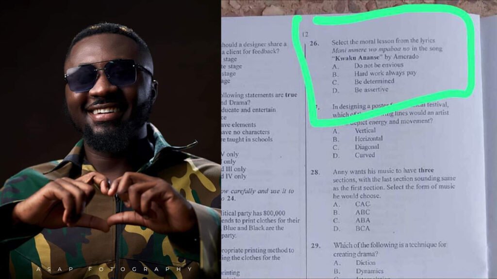 Amerado’s ‘Kwaku Ananse’ Featured in 2024 BECE, Highlighting Its ...